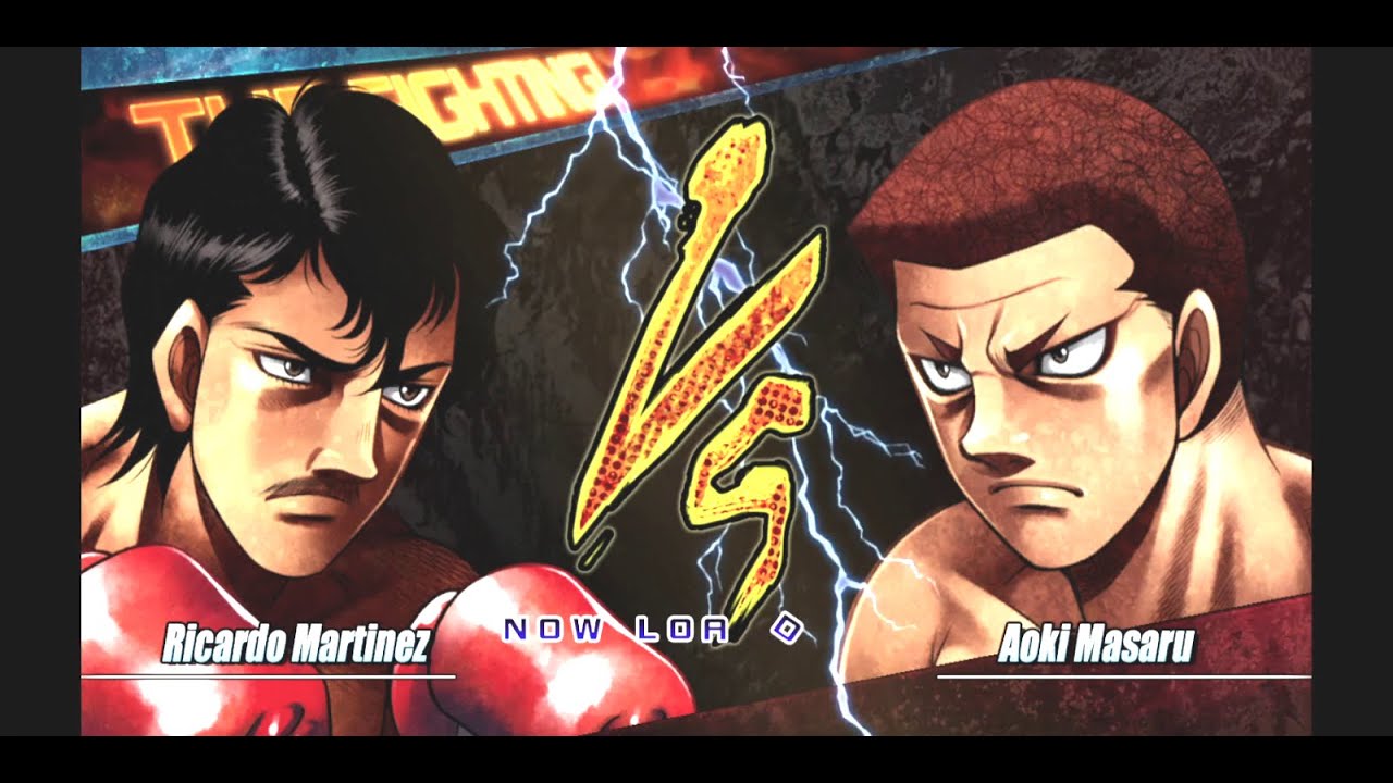 Ricardo Martinez vs Aoki Masaru - Hajime no Ippo PS3 English Patch ...