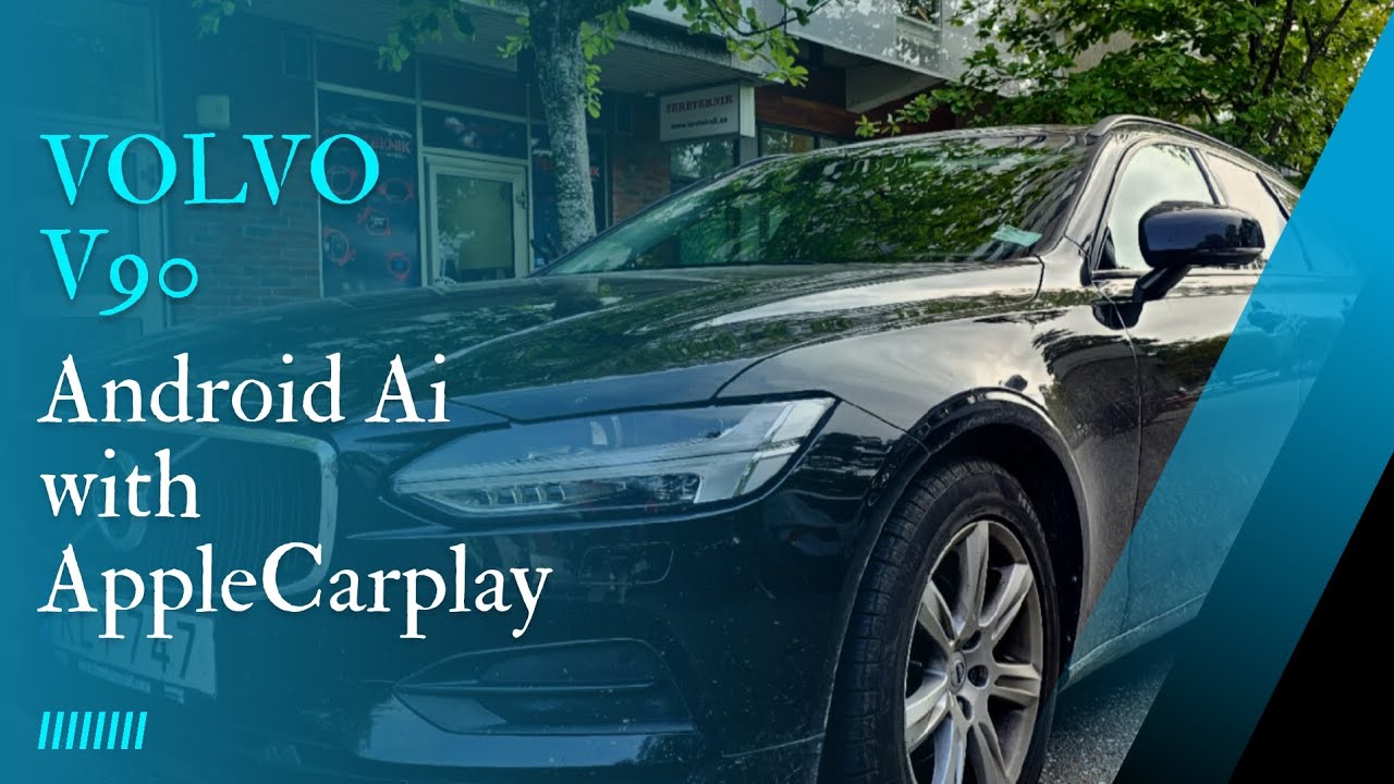 Volvo Android interface with Full screen Carplay V90 Xc60 Xc90 Xc40 S90 ...