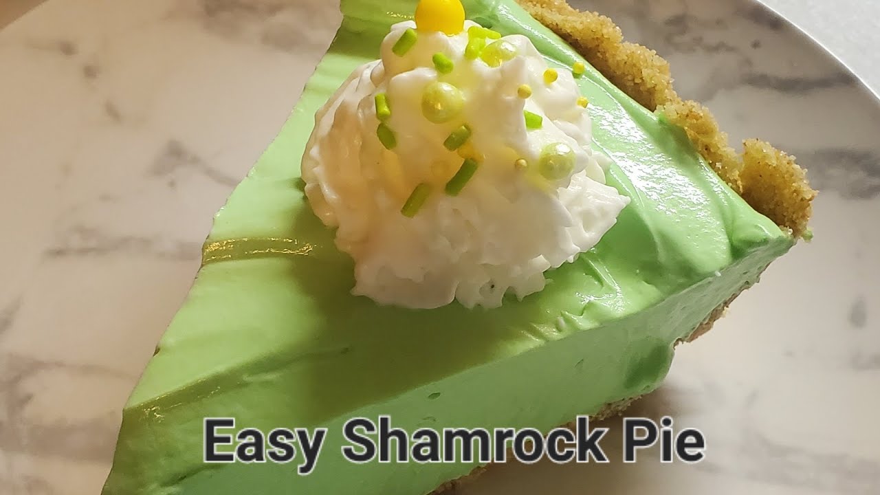 Easy Shamrock Pie - YouTube