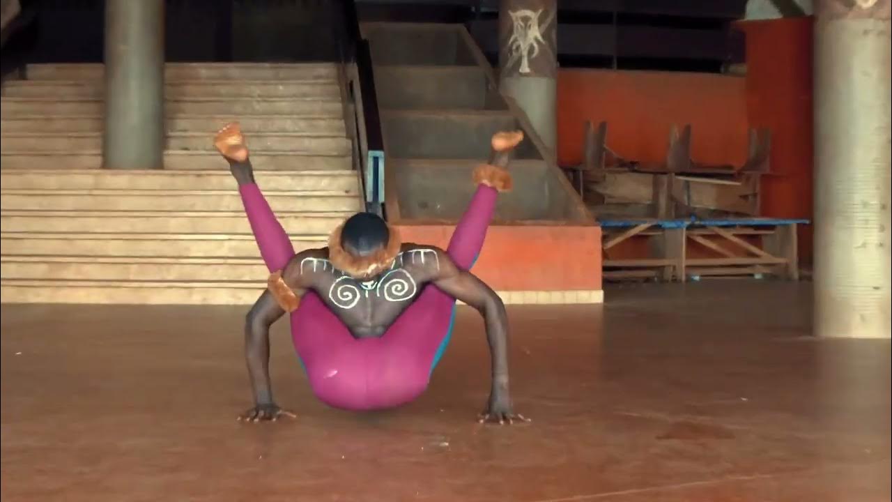 SOLO CONTORTION ACT - Authenticity (new african style) - YouTube