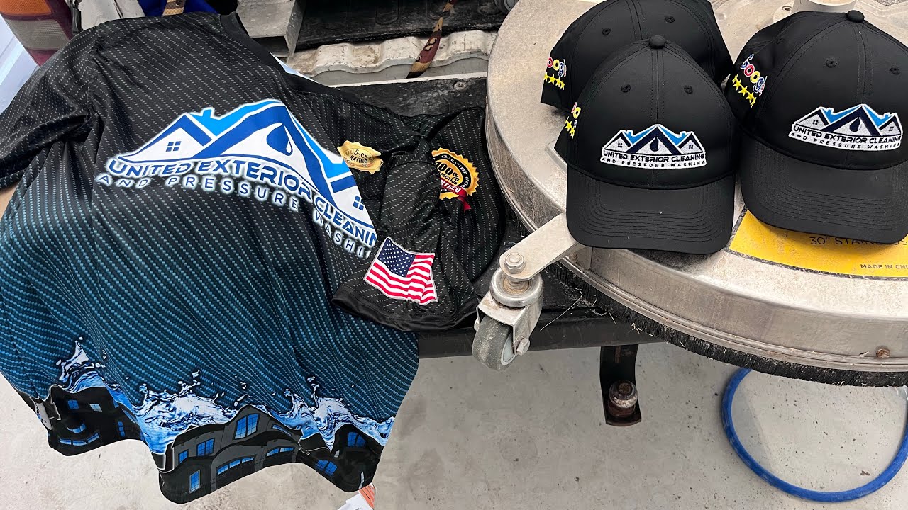 The BEST shirts and gear for your PRESSURE WASHING BUSINESS - YouTube