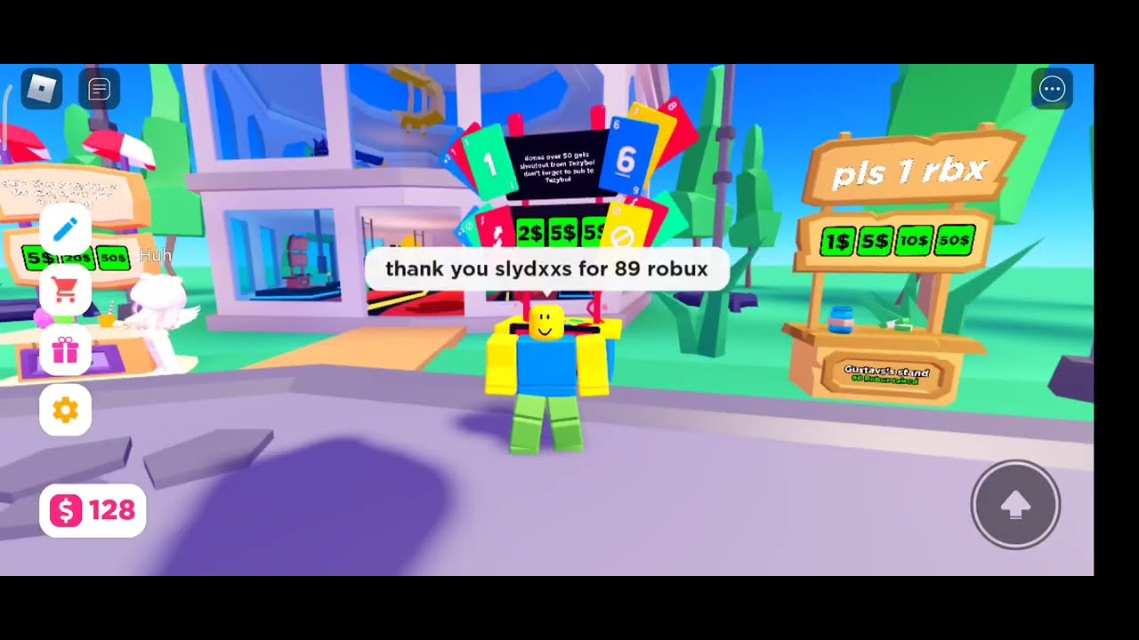 thank you so much slydxxs for the 89 robux - YouTube