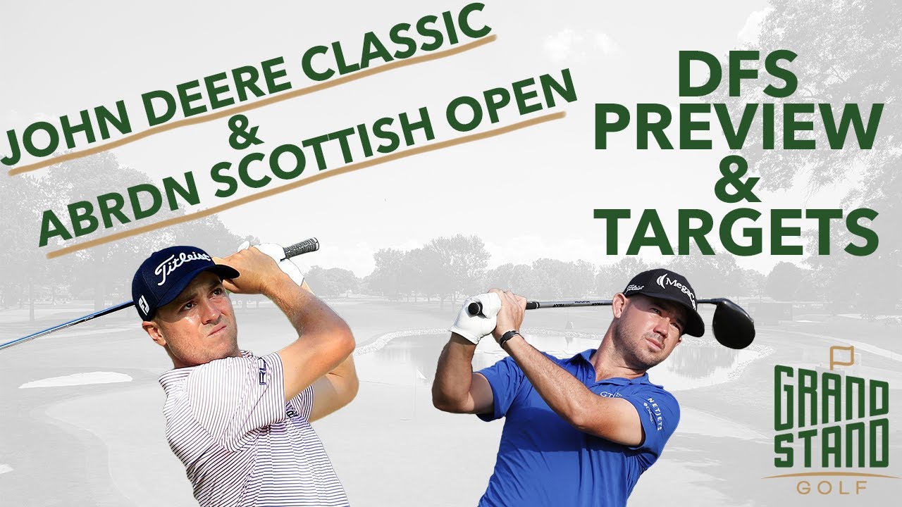 2021 John Deere Classic & Aberdeen Scottish Open - DFS Picks and ...
