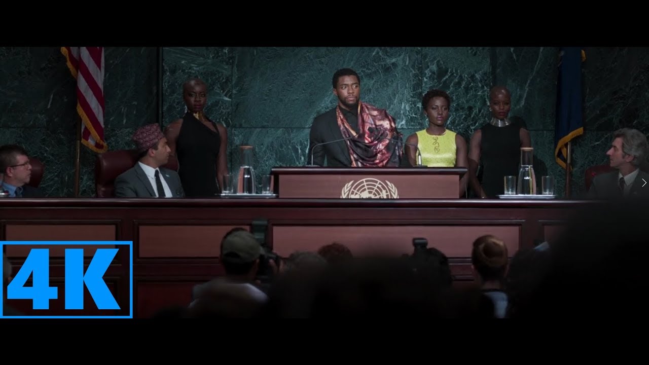 Black Panther- T'Challa Reveals Wakanda To The Rest Of The World - YouTube