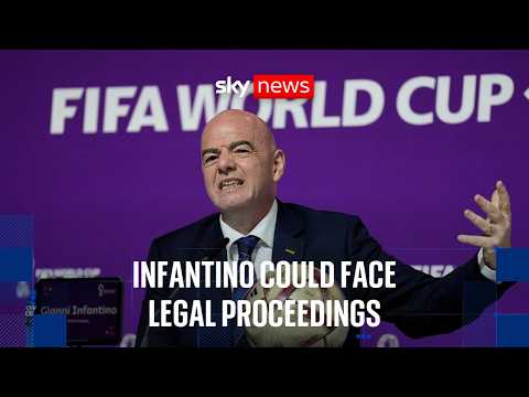 UEFA Vice President talks to Sky about potential legal proceedings against Gianni Infantino
