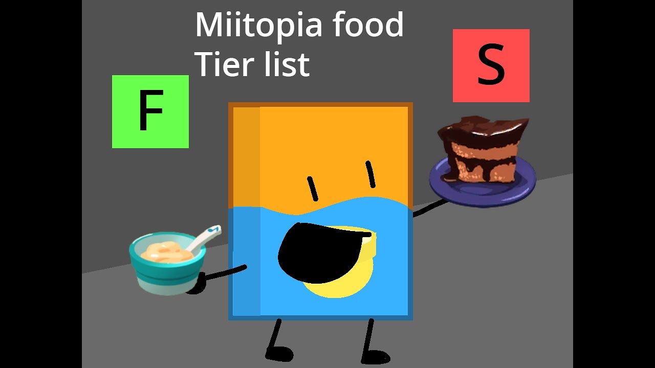 Miitopia food tier list - YouTube