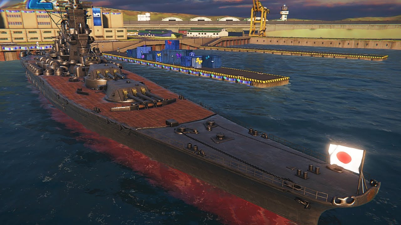 IJN Yamato - The Main Cannon Very Delicious for Close Combat - Modern ...