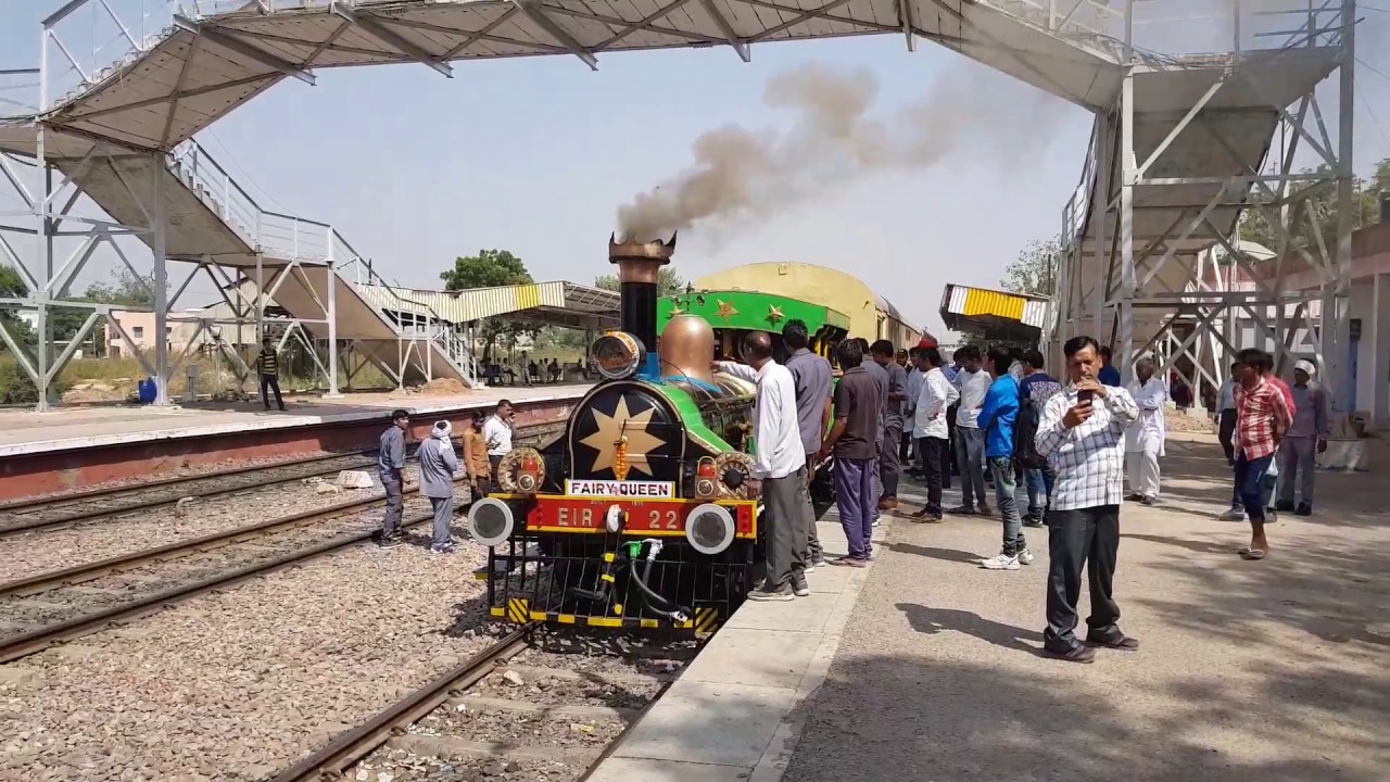 Oldest working steam Engine on track : Fairy Queen commence journey ...