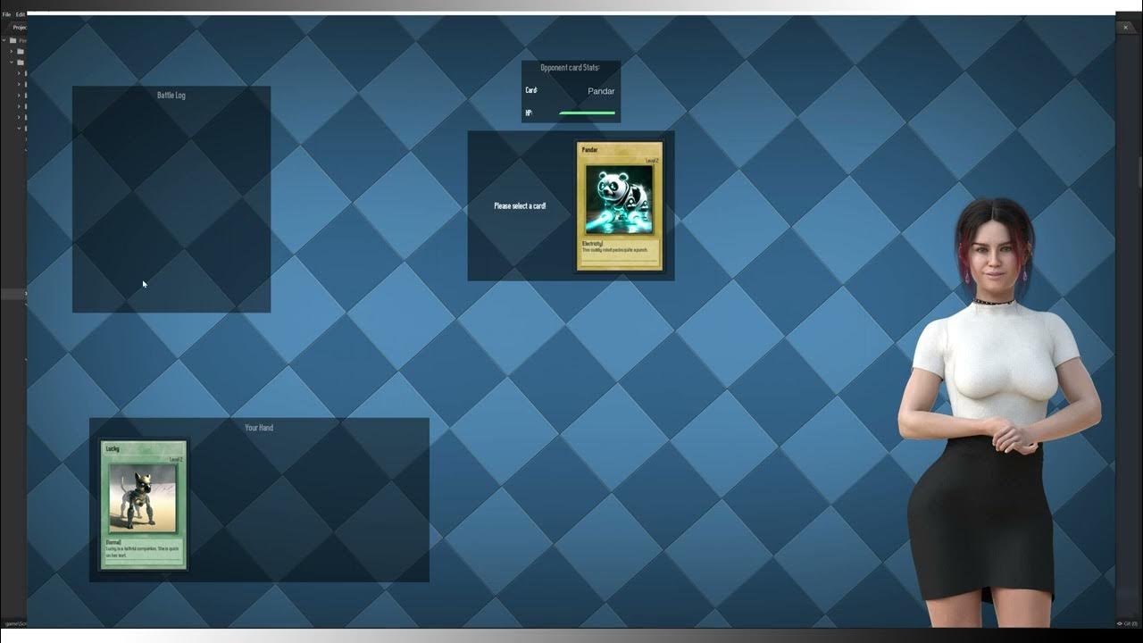 [DevLog] Custom Click to Continue button and UDD battle cards (Ren'Py) - YouTube