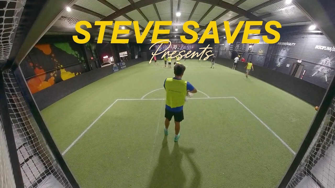 Goalkeeper SAVES Indoor Soccer! - YouTube