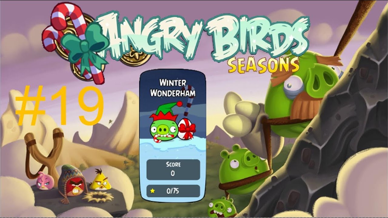 Angry birds seasons - Capítulo #19 Casi peta el juego de tanto rebote ...