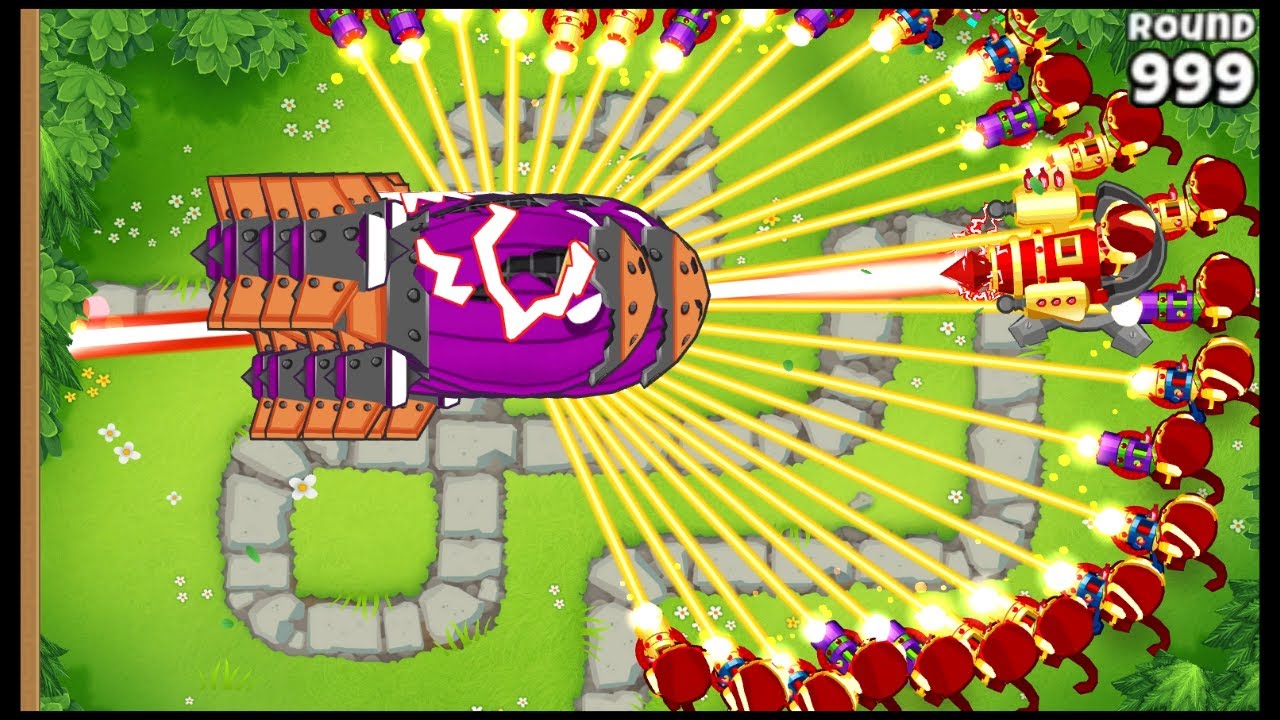 Upgrading The "Dartling Gunner" In BTD 6!?!? (RAY OF DOOM) - YouTube