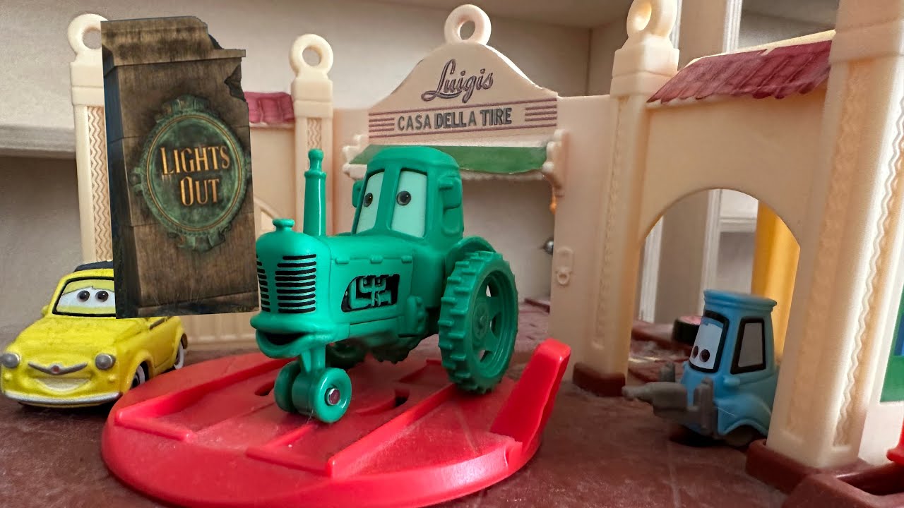 Mattel Disney Pixar Cars on the Road 2024 Tractor Ghost - YouTube