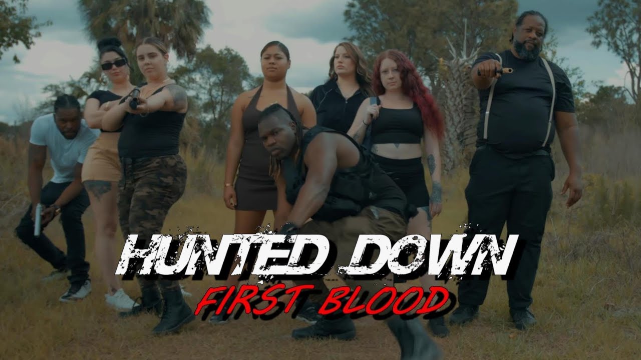 Hunted Down first Blood intro 2nd day of filming 🎥 - YouTube