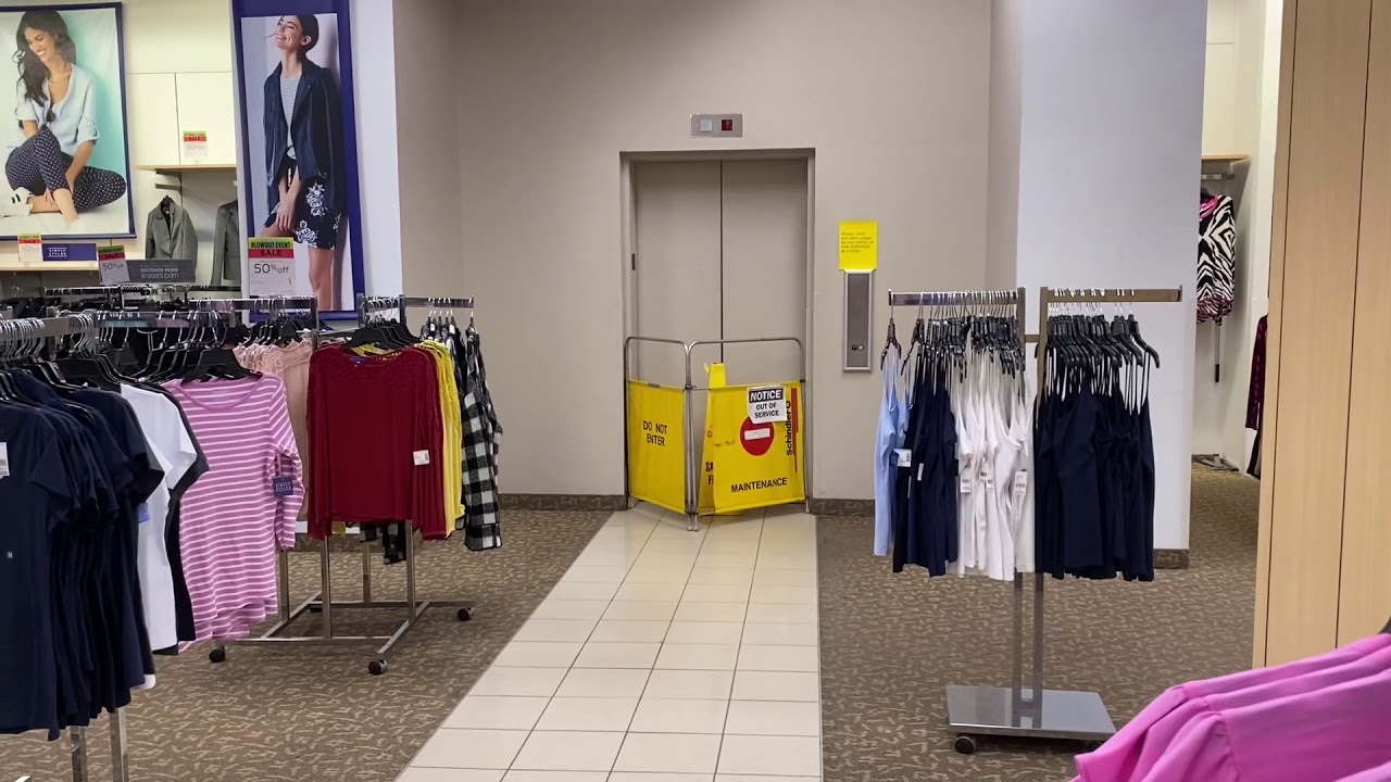 EPIC FAIL: Broken Dilapidated Westinghouse Hydraulic Elevator: Sears ...