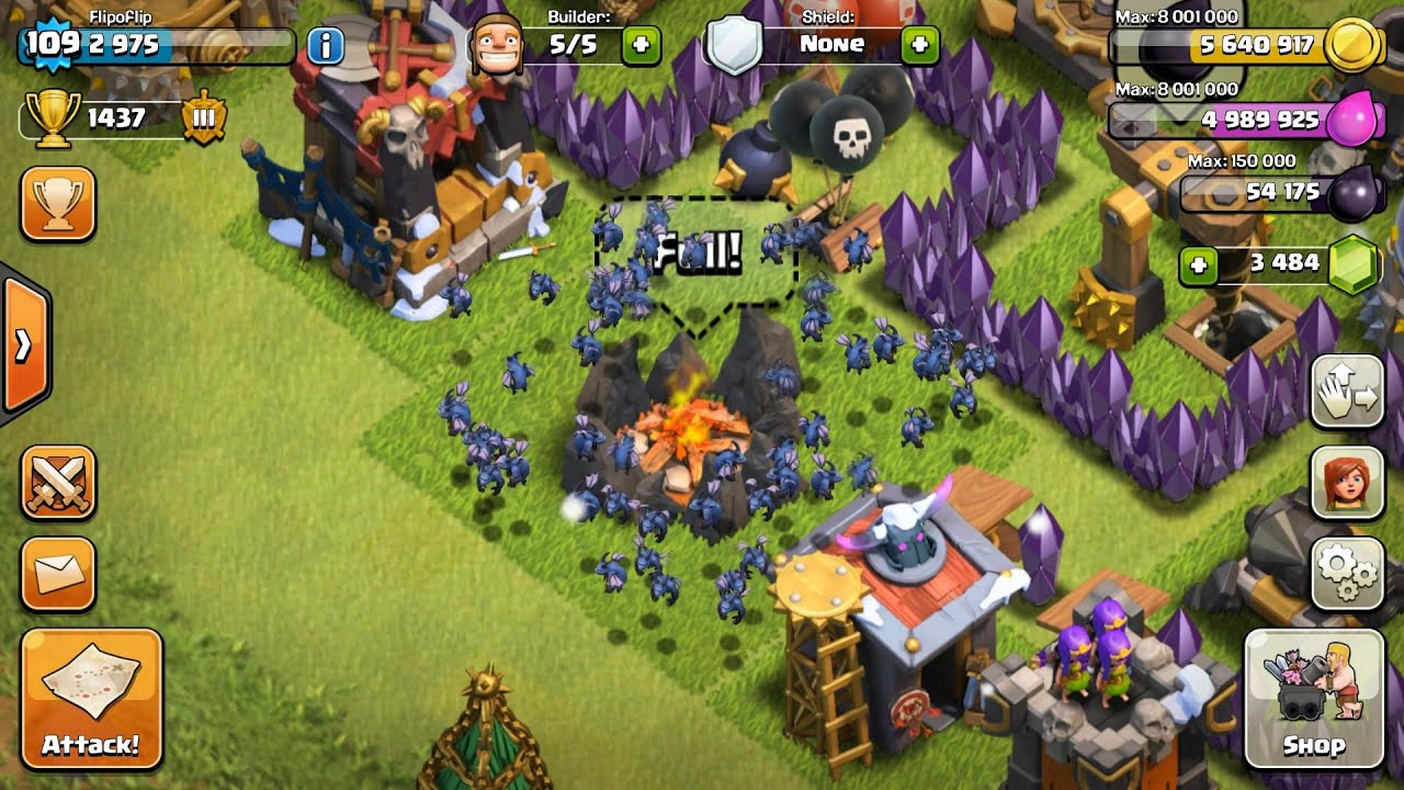 Clash of Clans - Swarmling Prototype Gameplay! - New Troop?! - YouTube