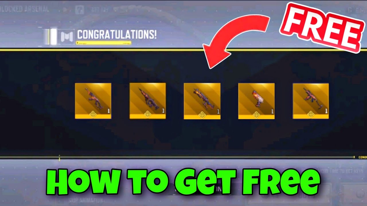 How To Get FREE 5 Legendary Skin's in CODM 2025 | codm new volcanic ...