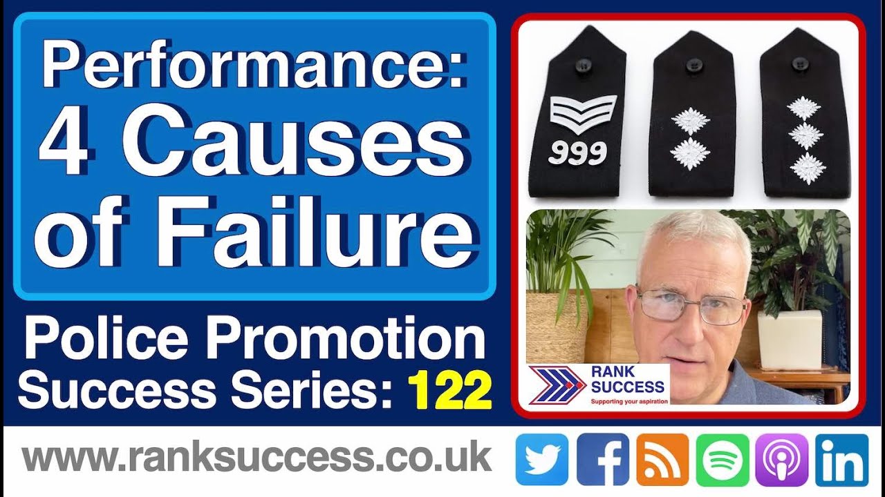 The 4 Reasons for Performance Failure - YouTube