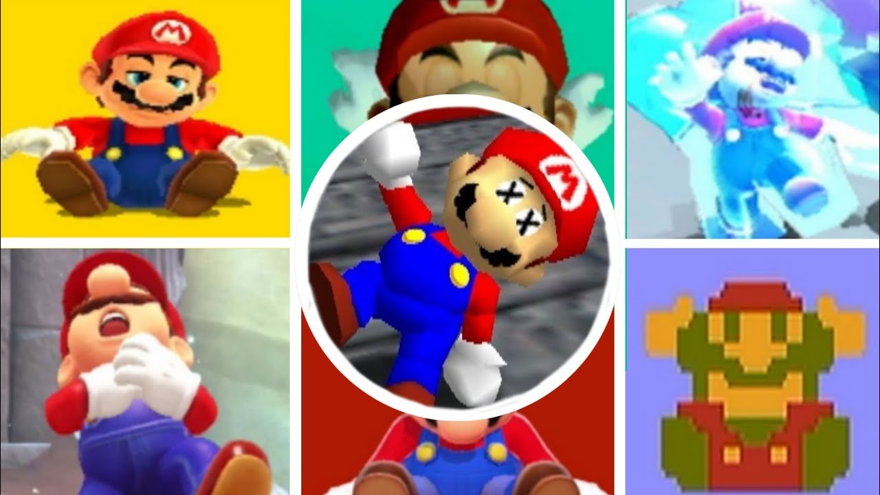 Evolution of Super Mario Deaths - YouTube
