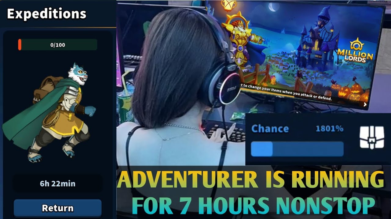 Million lords: HOW TO EXPLORE GEARS NONSTOP FOR HOURS - YouTube