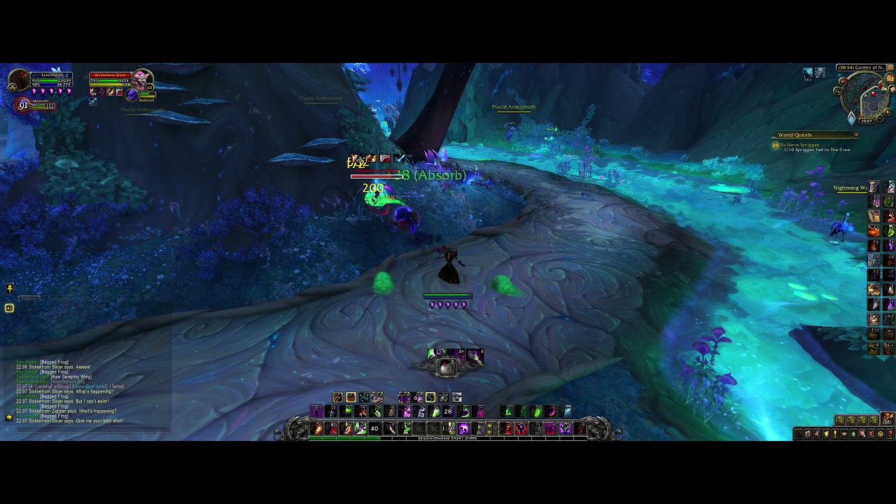 World of Warcraft: Shadowlands - Questing: To Serve Spriggan (World ...