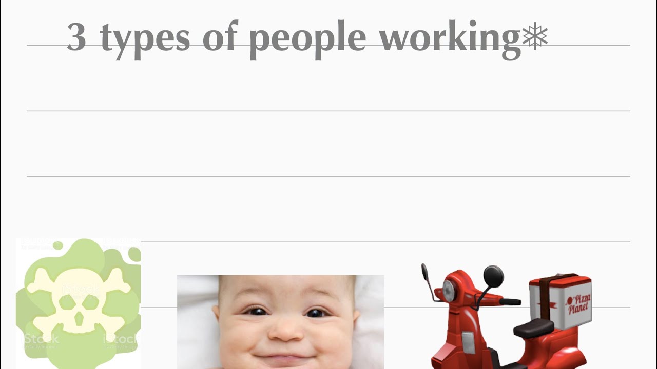 3 types of people working.🤭 - YouTube