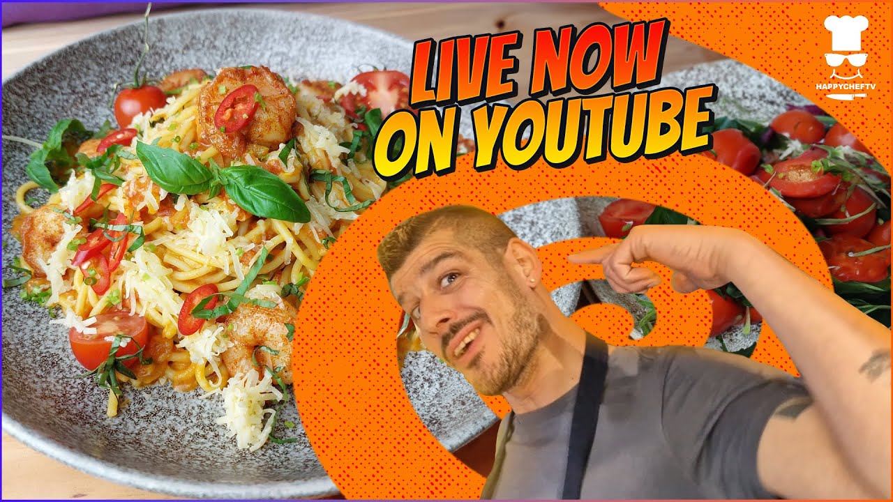 Happy Chef Livestream! Crispy chicken wraps! Best interaction on Twitch ...
