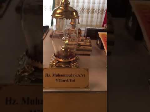 Hz.muhametin kutsal emanetleri