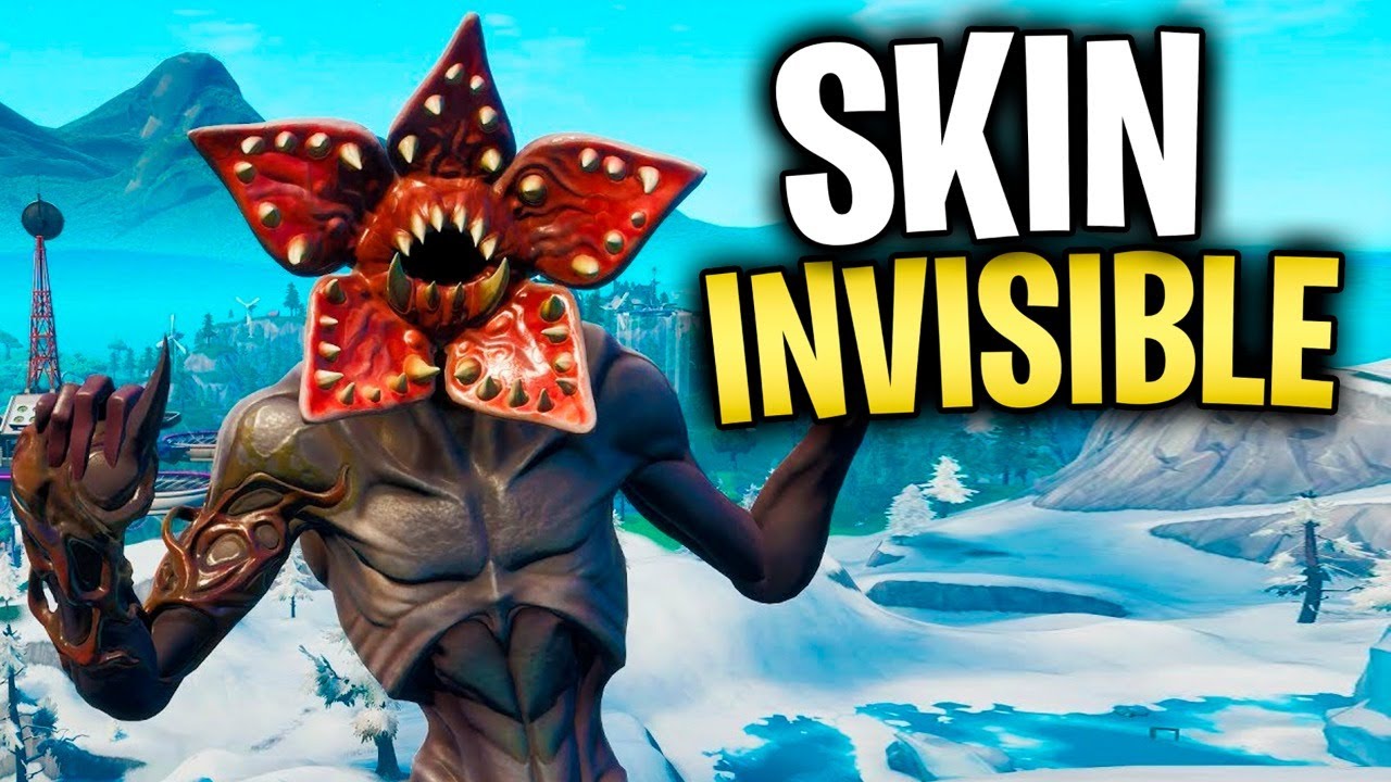 CON ESTA SKIN ERES INVISIBLE EN FORTNITE - YouTube