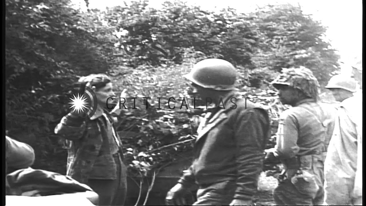 Tanks and soldiers of US 41st Infantry, 66th Armored Regiment, 2nd ...