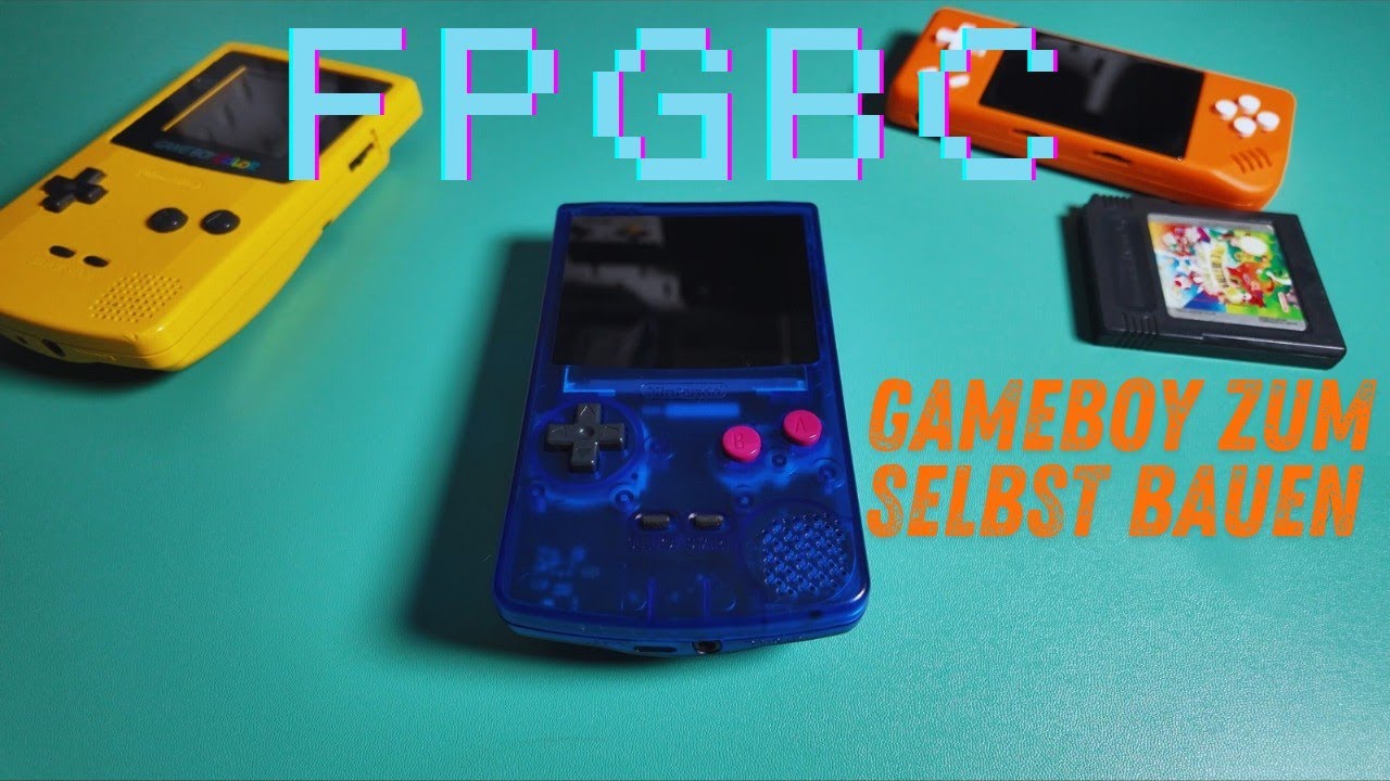 FPGBC - ein Gameboy Color zum aufbauen - Aufbau & Ersteindruck - YouTube