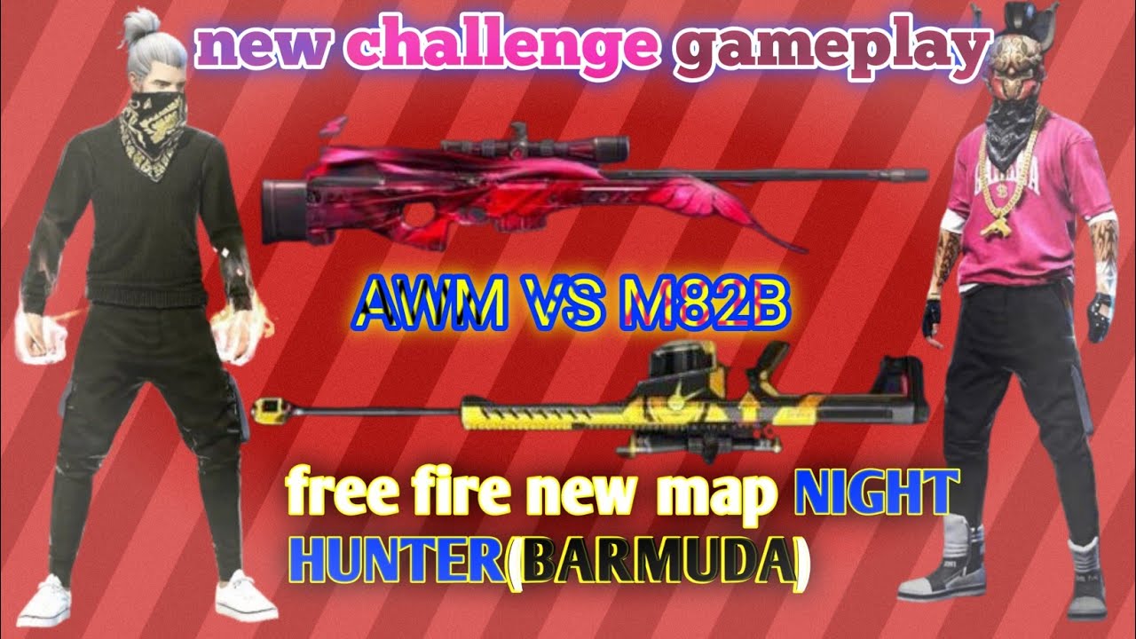 FREE FIRE NEW MODE NIGHT HUNTER(BARMUDA) NEW MAP | free fire new map ...