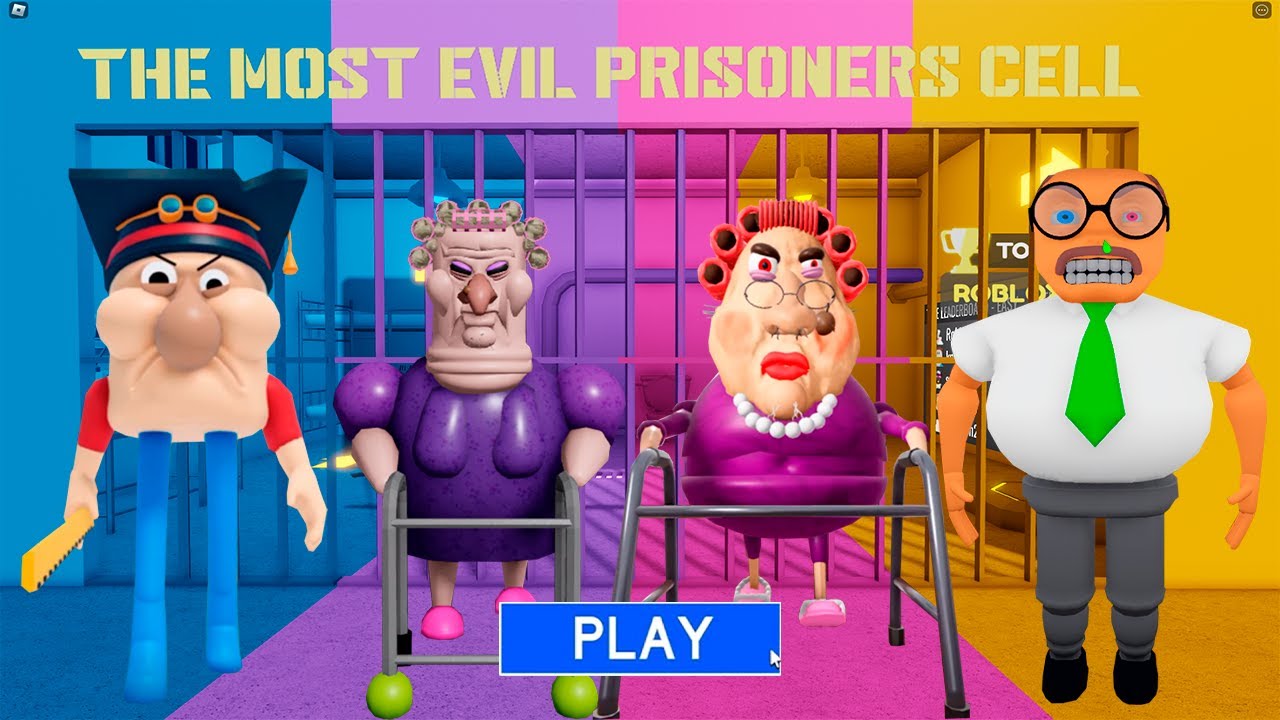 MEANIEHEAD VS GRUMPY GRAN VS GRANDMA VS JOE? OBBY Full Gameplay #roblox ...