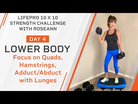 Day 4: Lower Body - 10x10 Strength Challenge - YouTube