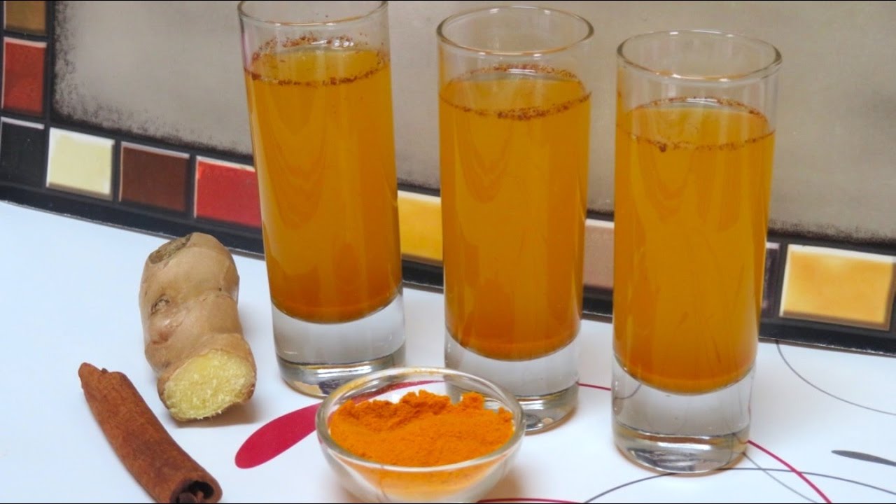 DIY Homemade Tonic Turmeric (Haldi) Detox Wellness Must Drink Recipe ...