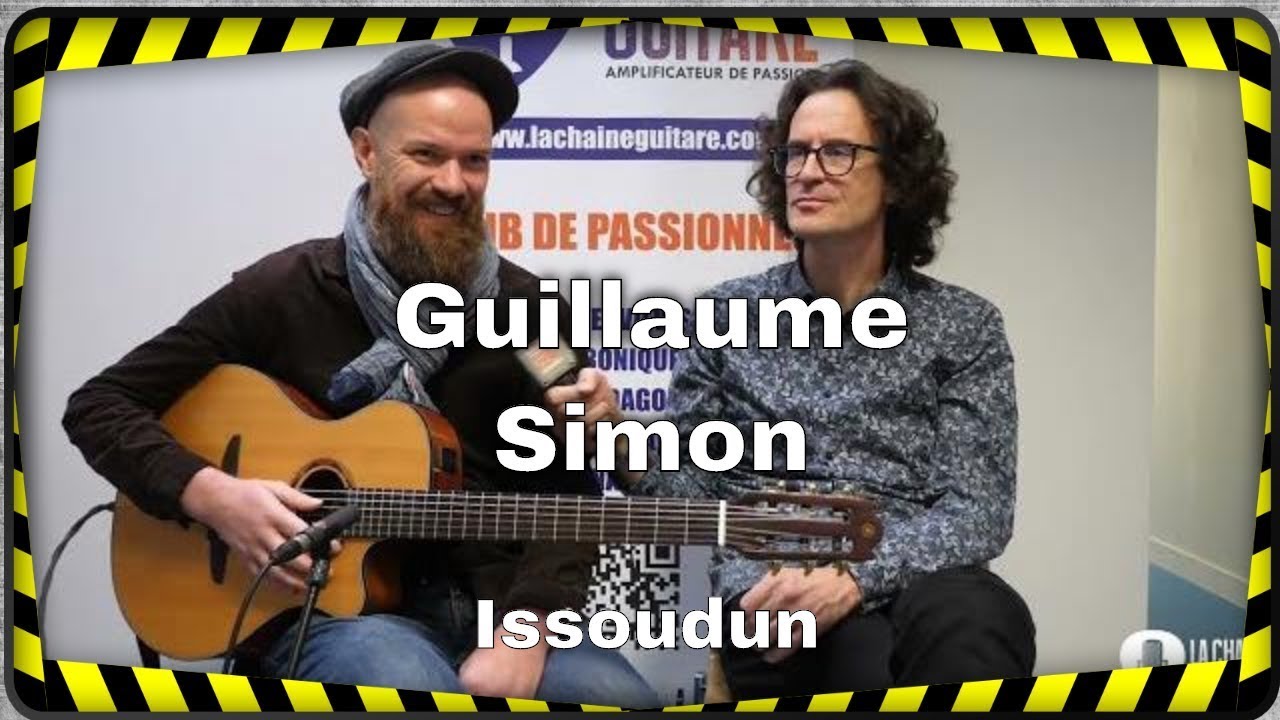 Guillaume Simon, interview guitare à la main pour "Premier Rendez-Vous ...