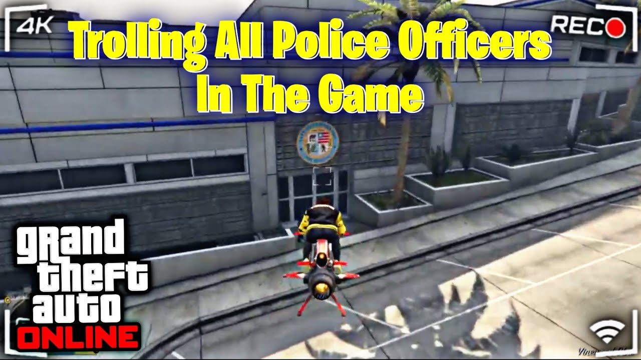 Gta 5 Online- Trolling All Police Officers In The Game - YouTube