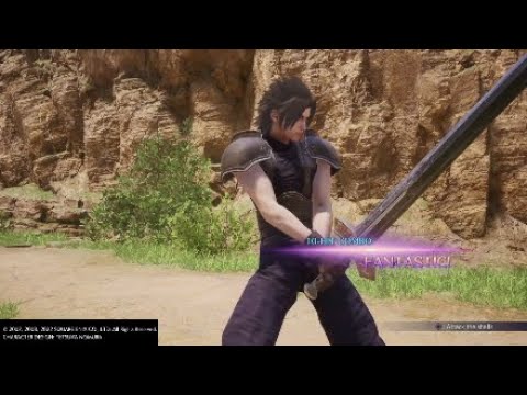 CRISIS CORE -FINAL FANTASY VII- REUNION - A Shell Shocked 10-Hit Combo ...