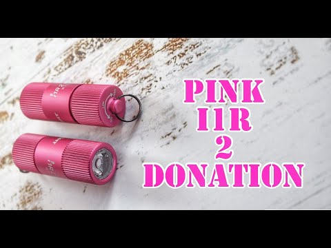 Olight PINK I1R 2 #breastcancerawareness - YouTube