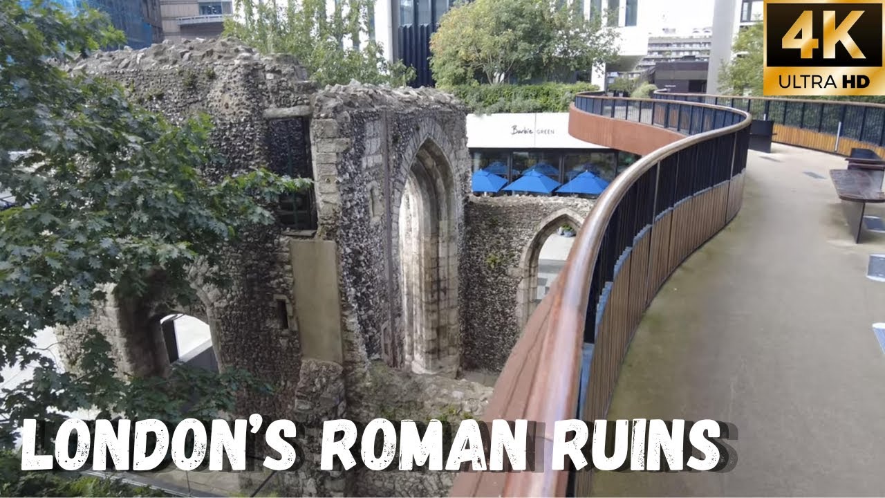 Exploring London’s Roman Ruins | Historical City of London Walking Tour ...