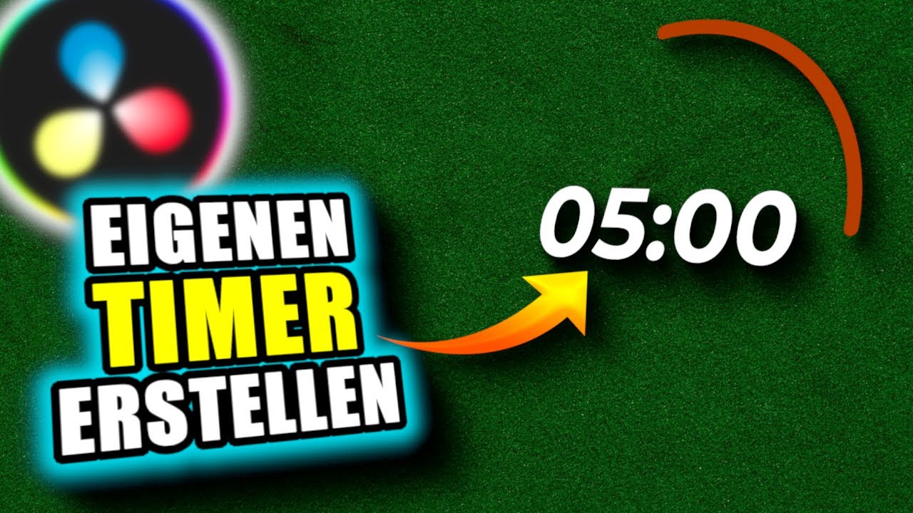 SO erstellst du einen ANIMIERTEN TIMER und COUNTDOWN | DaVinci Resolve ...