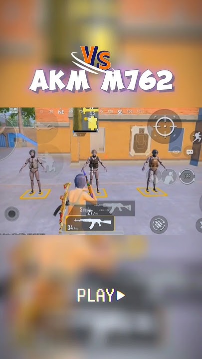 AKM vs M7 DIFFERENCE 🤔 🔝 ️ #bgmi #victor #pubgmobile #trending - YouTube