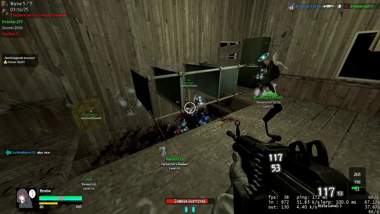 Garry's mod Zombie Survival - First exciting last wave in Death legend ...