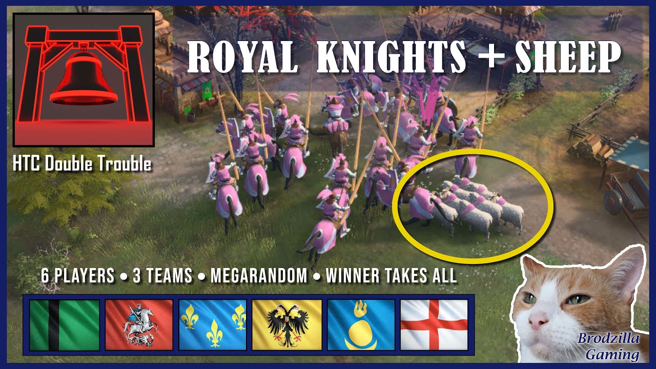 AOE4: Classic French Knight Beat Down (Game 3/5) - YouTube