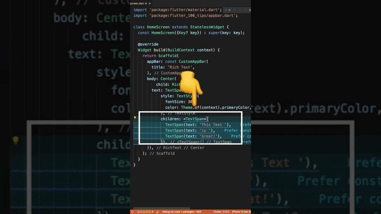 Flutter Rich Text Widgets Google Fonts Shorts YouTube Flutter Rich Text Widgets Google Fonts Shorts YouTube