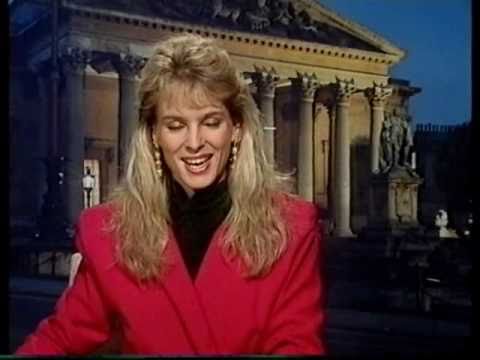 HTV West in-vision continuity Gill Impey October 1990 - YouTube