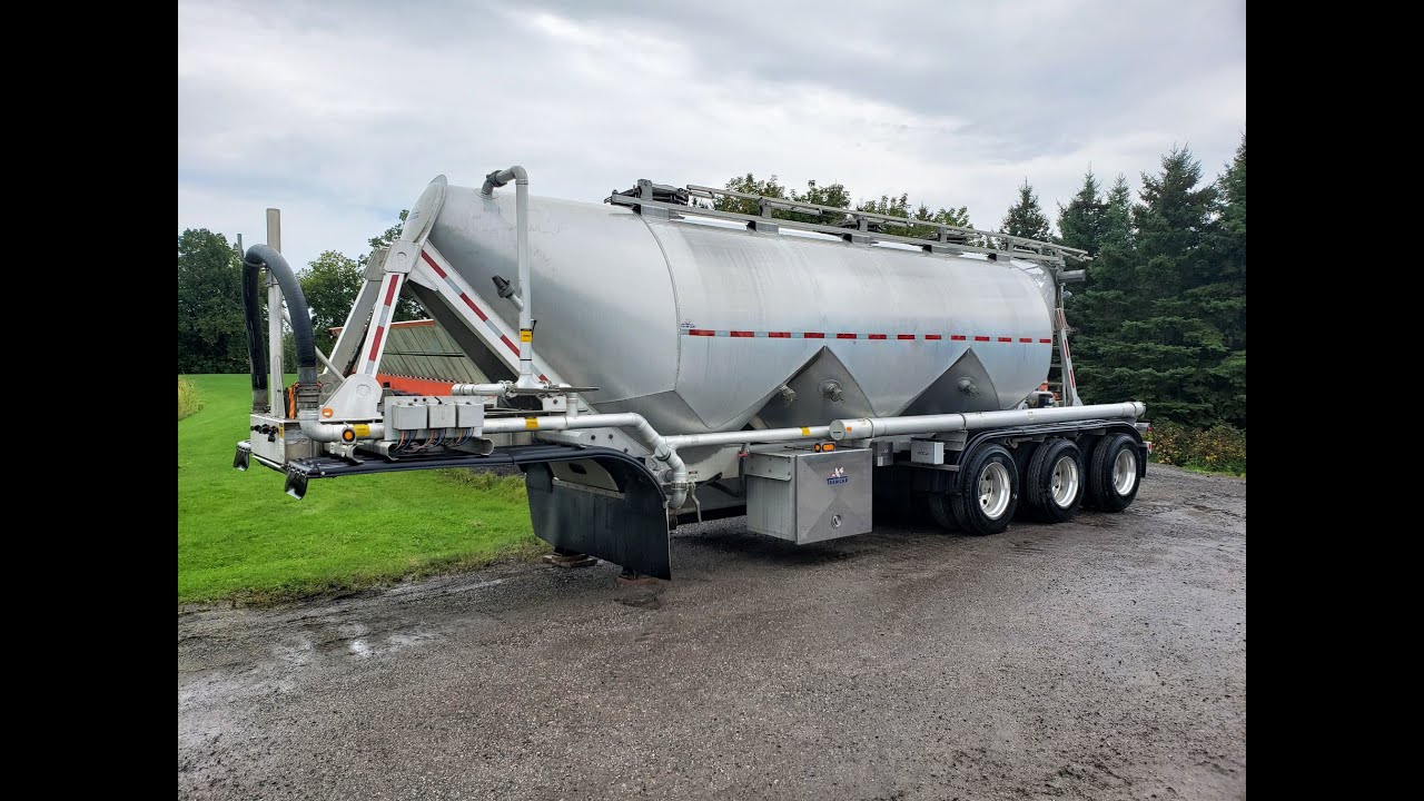 2015 Tremcar pneumatic tanker trailer 1,200 cubic ft capacity for sale ...