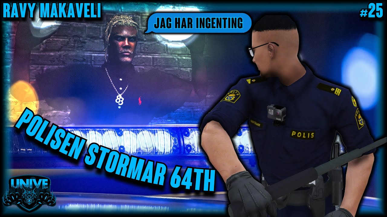 POLISEN STORMAR 64TH | GTA RP | Unive | #gtarp #unive #roleplay - YouTube