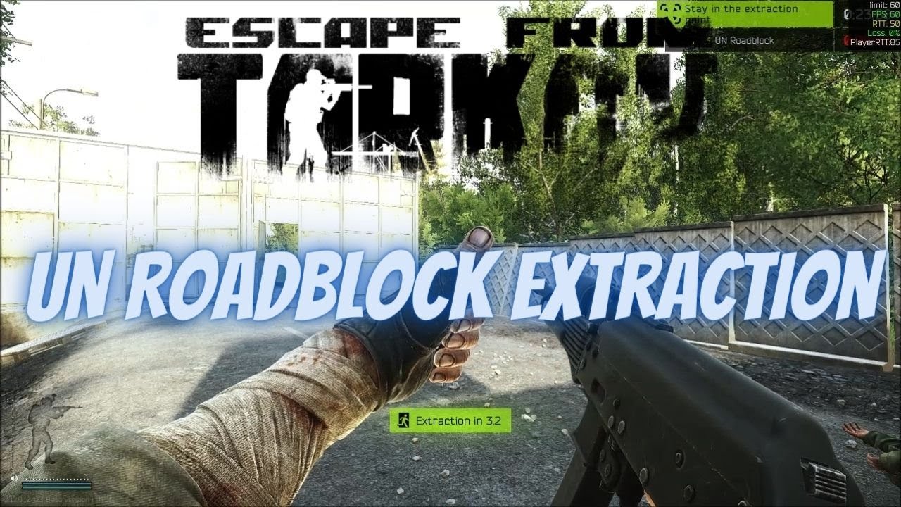 UN Roadblock Extraction Woods Scav - Escape From Tarkov - YouTube