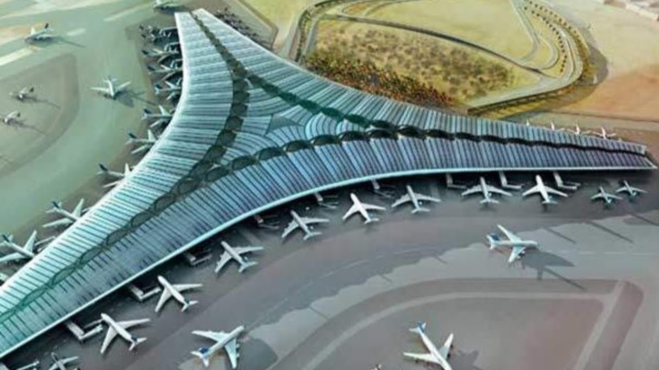 Kuwait international New Airport Terminal 2 - YouTube